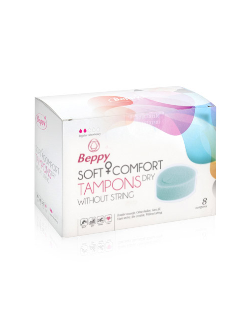 SOFT COMFORT TAMPONS DRY X8